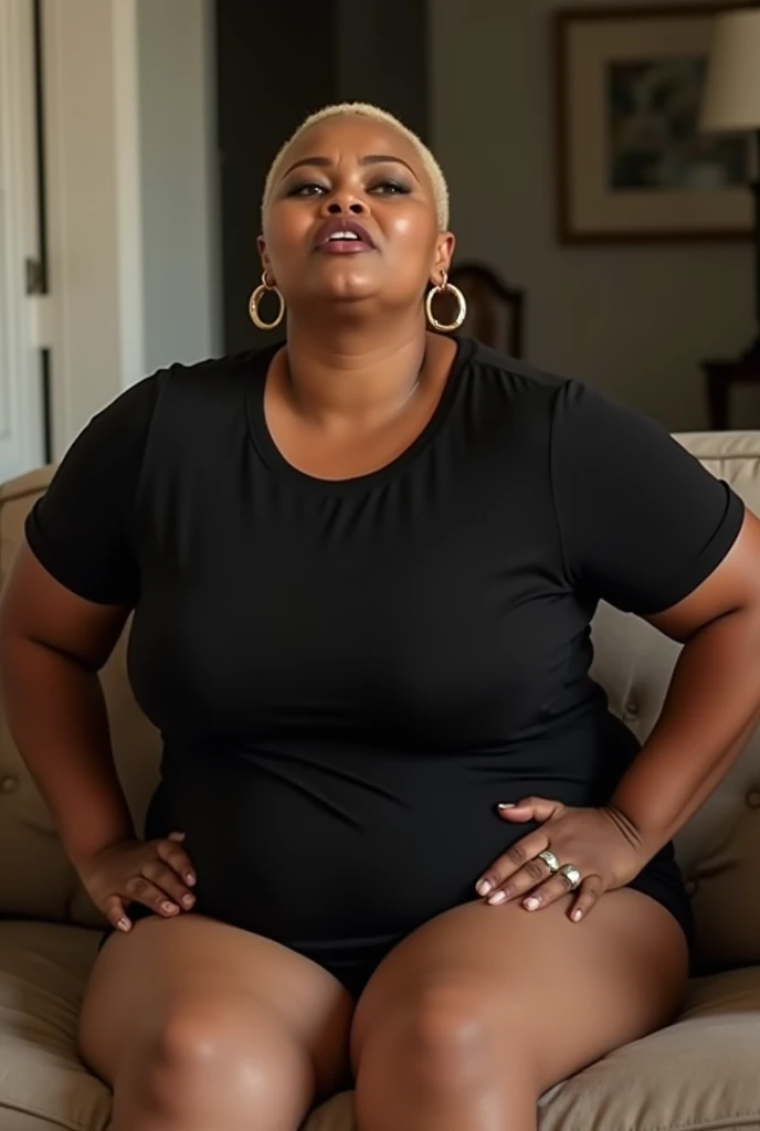 Sexy 55 year old light skin mulatto woman, thick glossy lips - SeaArt AI