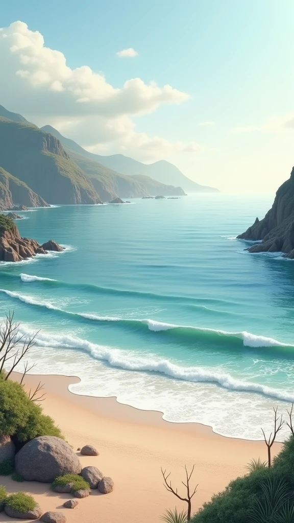 Apply the sea side background instead of this current background ...