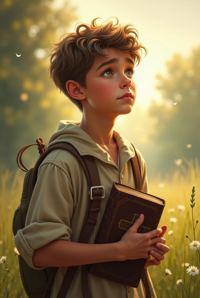 Character is a man and a Christian boy - SeaArt AI