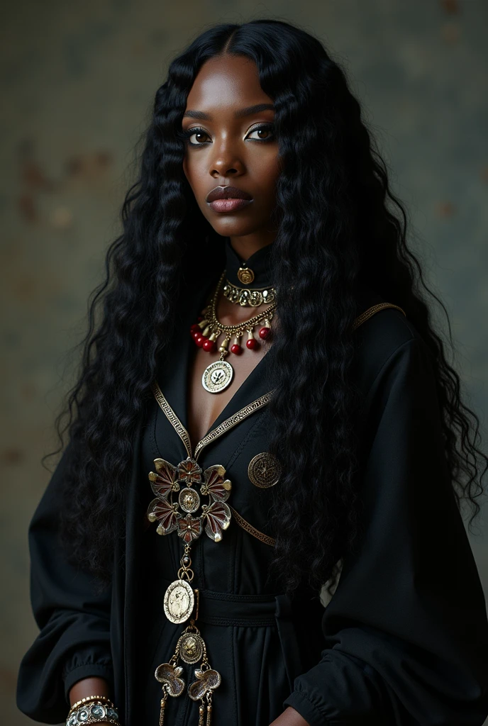 The ebony physic in the circus cult is a striking and enigmatic figure ...