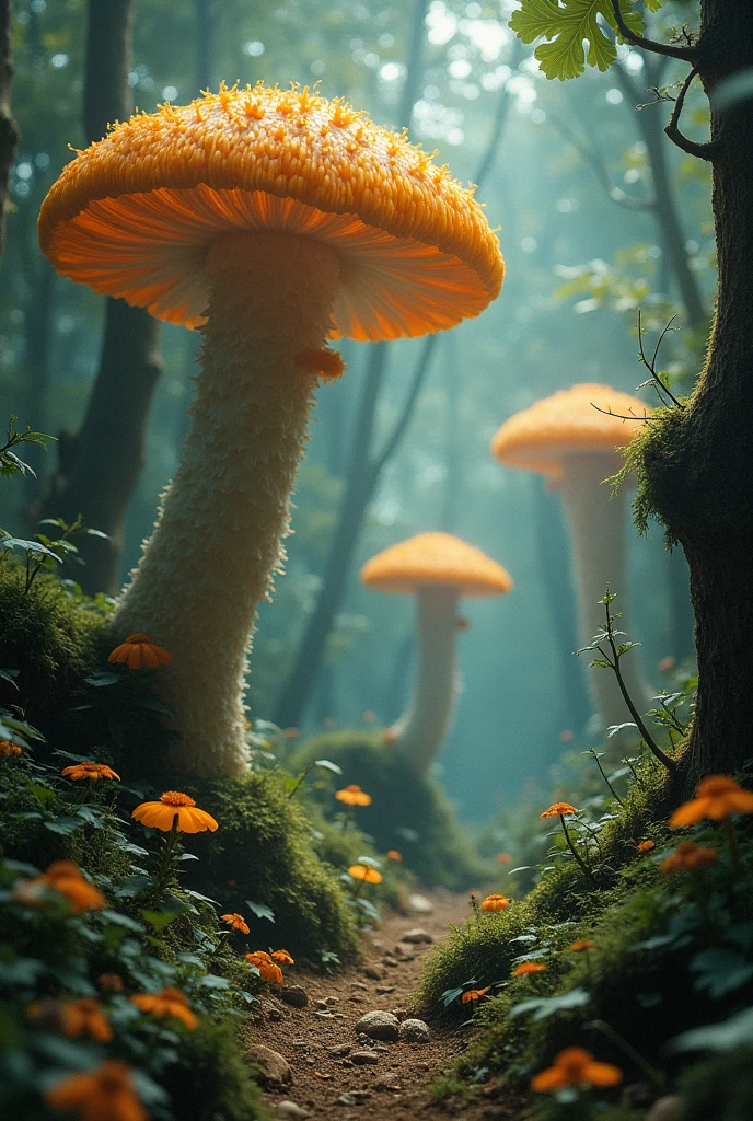 Fungal Network Beings Description: These alien lifeforms thrive in ...