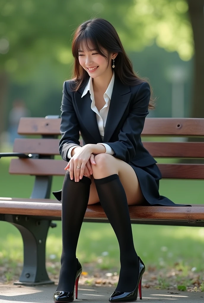 (Photorealism:1.2), Beautiful Japanese model suppresses the embarrassing urge to - SeaArt AI