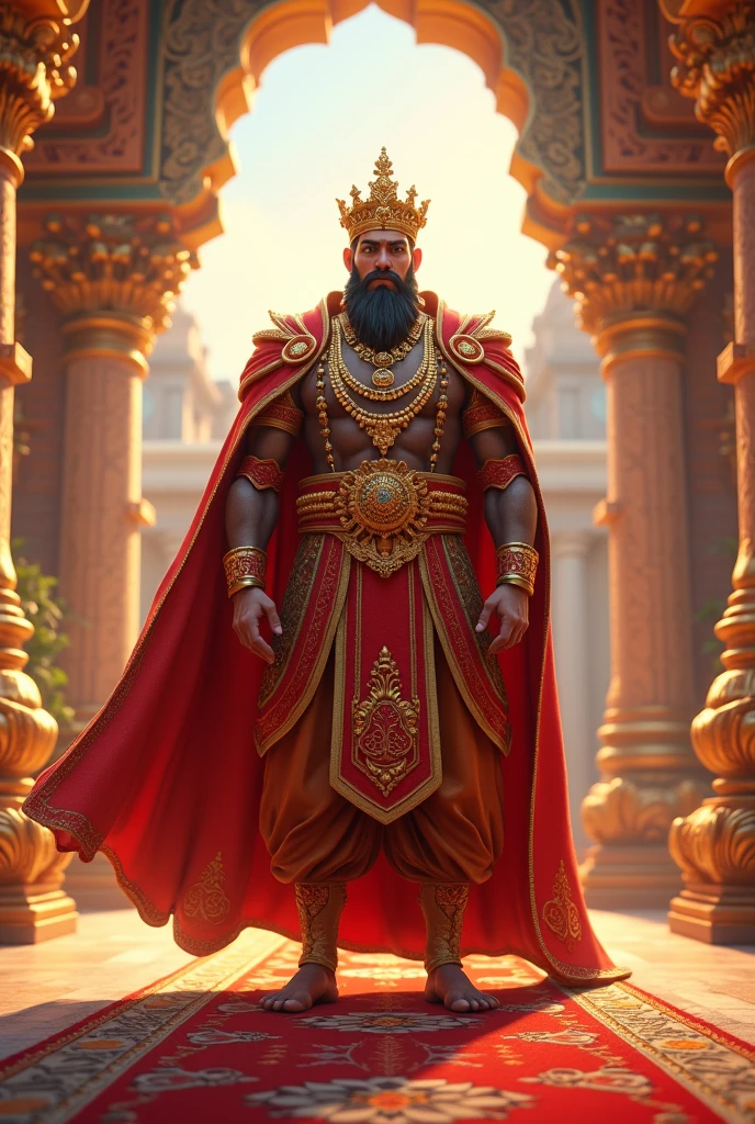 In enemitaion 3d raja mharaja style - SeaArt AI