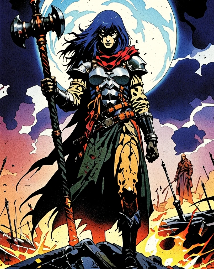 Surrounded by the haunting silence of a devastated oasis, an awe ...