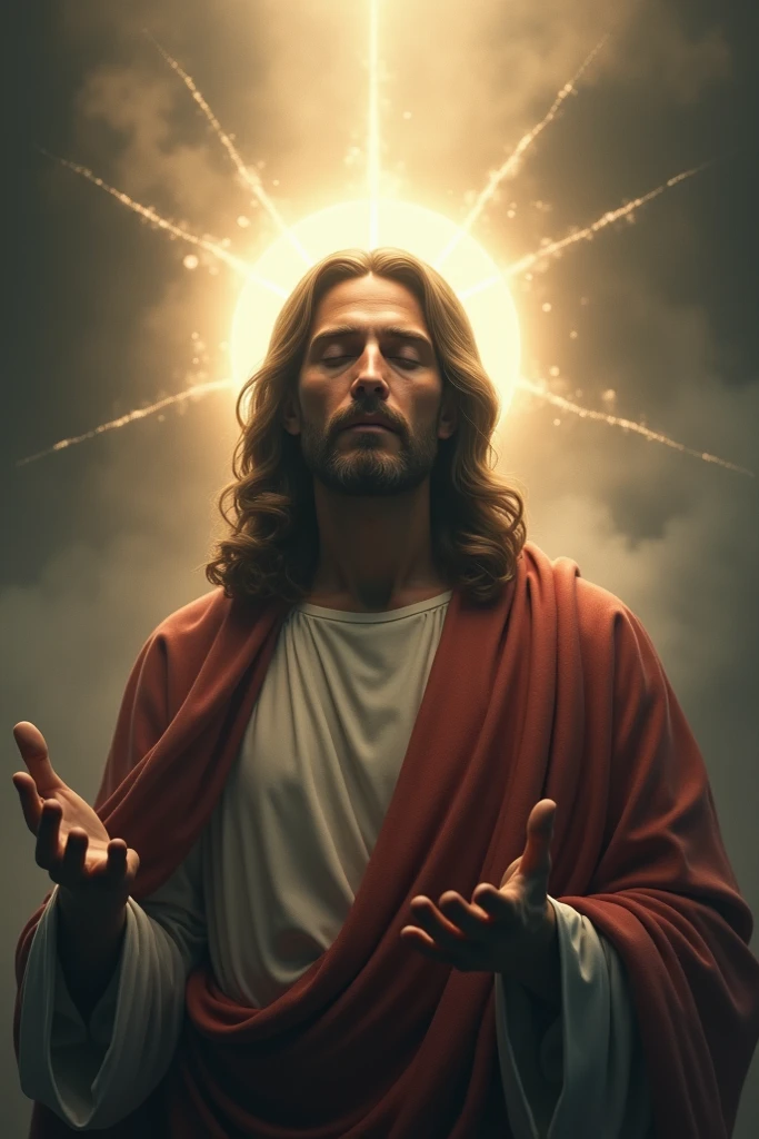 Jesus Christ and background music - SeaArt AI