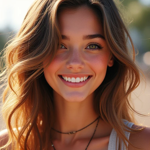 High Resolution, Long Hair, Smile, Short Hair, - SeaArt AI