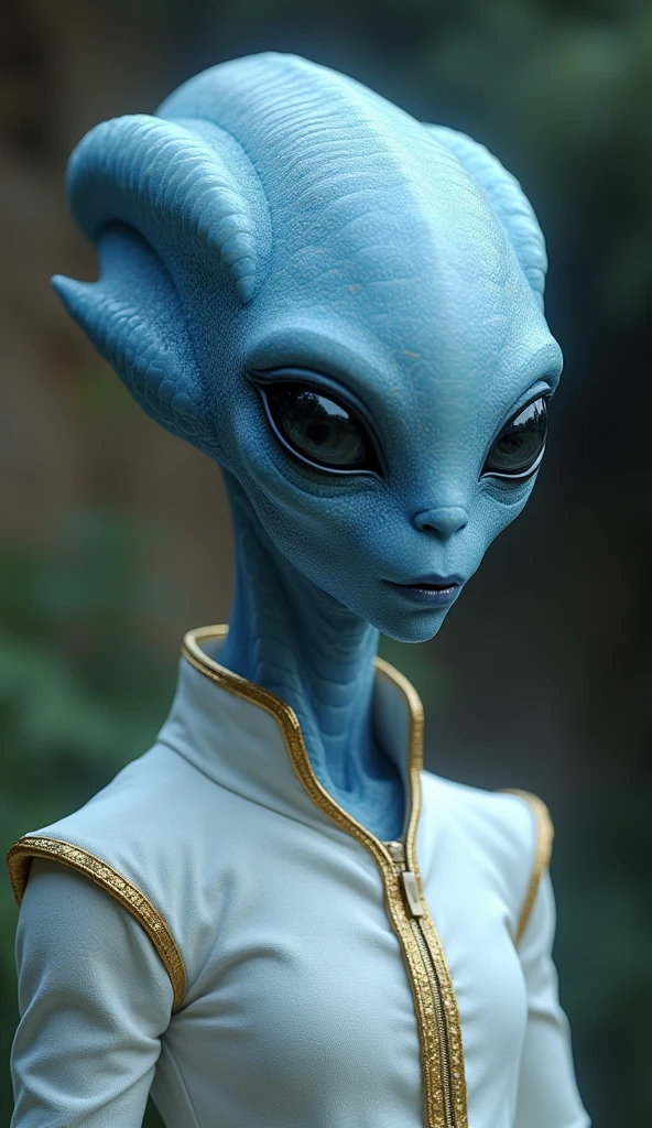 The image of the alien Arcturus alien is characterized by being tall ...