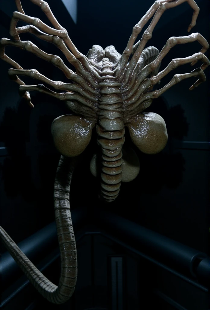POV FIRST PERSON VICTIM ATTACH a xenomorph facehugger jumping out of ...