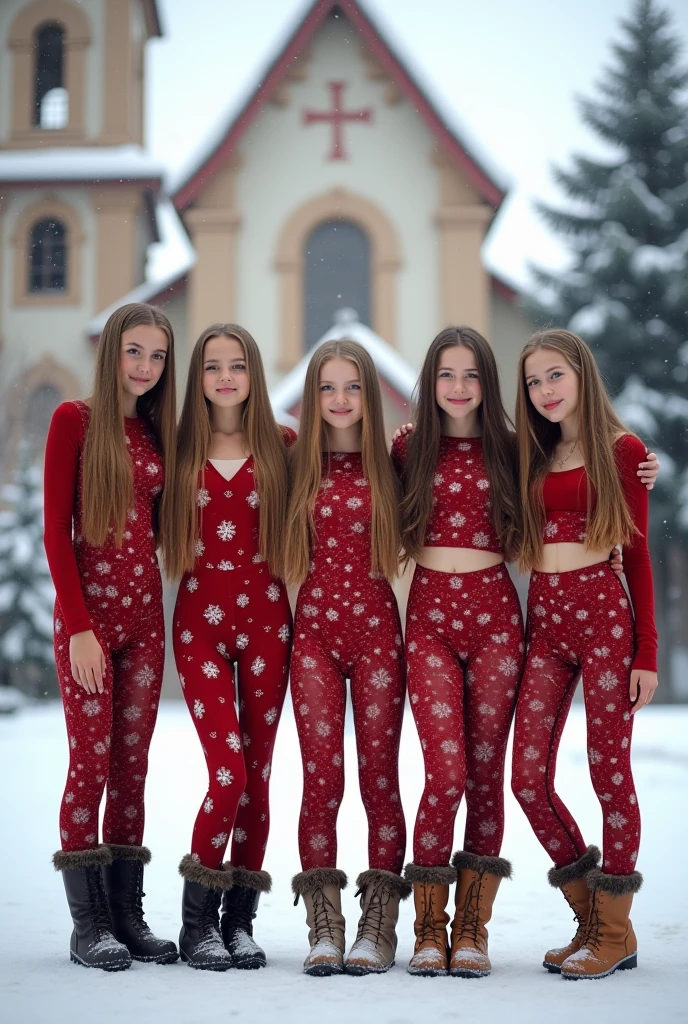 Five sexy Slovak girls, appear to be aged 14, with princess-like faces ...