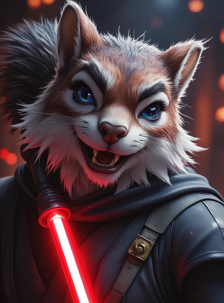 Créer un gros plan, portrait dynamique d'un personnage excentrique ...