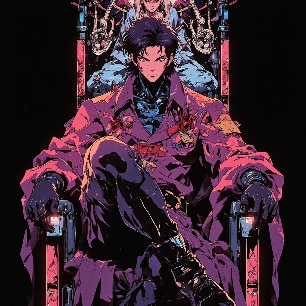 Young anime murim villain demon king taoist marshal artist , gloves ...