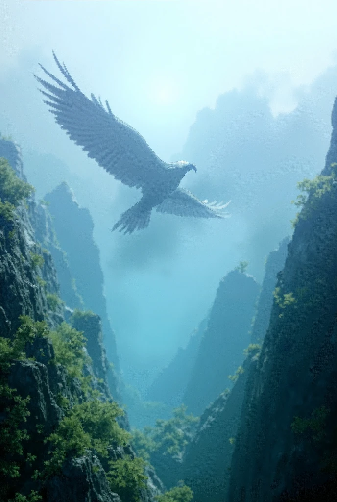 Landscape with a condor - SeaArt AI