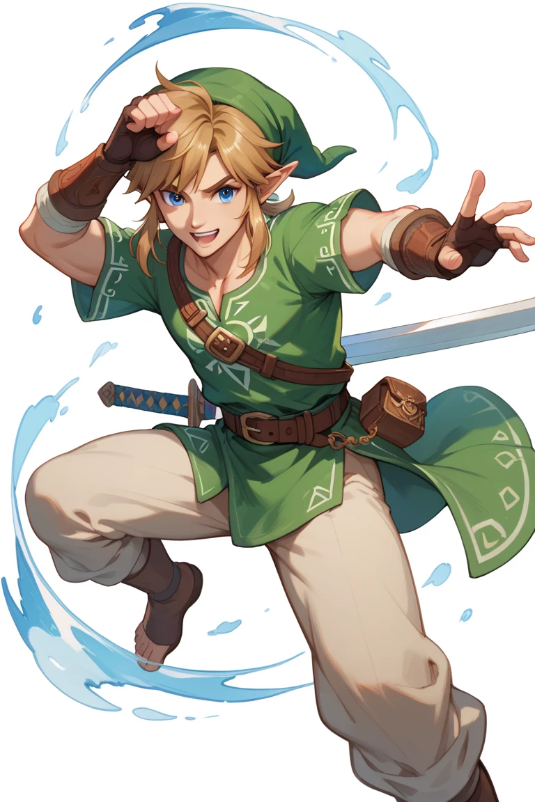 Link The Legend of Zelda Put your whole body from head to toe A cute ...