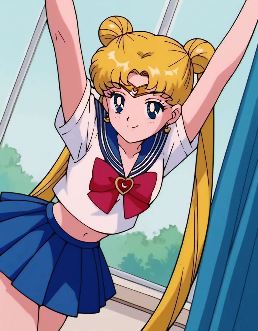 スコア_9, スコア_8_アップ, スコア_7_アップ, ソース_أنيمي, usagi tsukino, 金髪, 青い目 - SeaArt AI