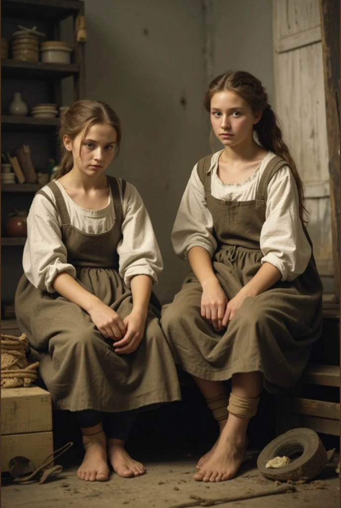 Russian Russian serfs young peasant women 19th century serfdom in ...