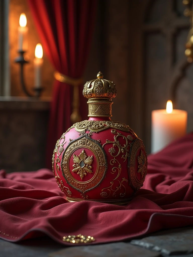 Medieval , Gift wrapped perfume with . 1811 - SeaArt AI