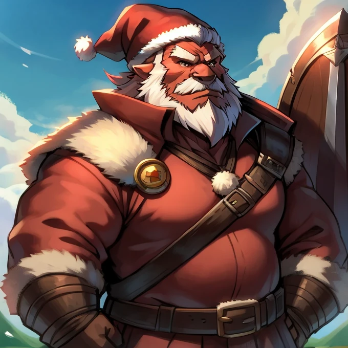 Santa Claus 、 wonderful world 、 brightly colored - SeaArt AI