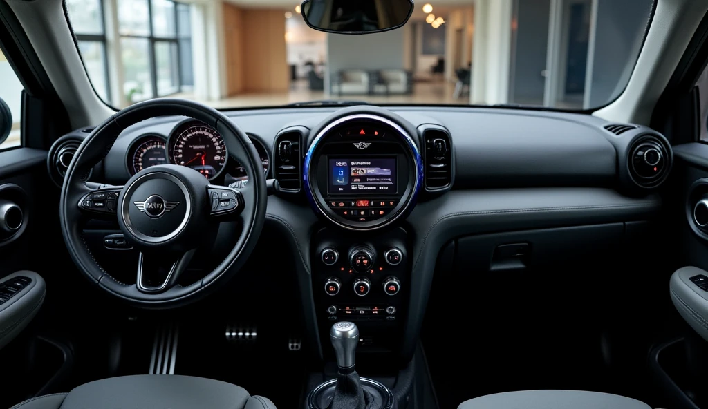 "2025 Mini Countryman Plug-In Hybrid in sleek black, showcasing the ...