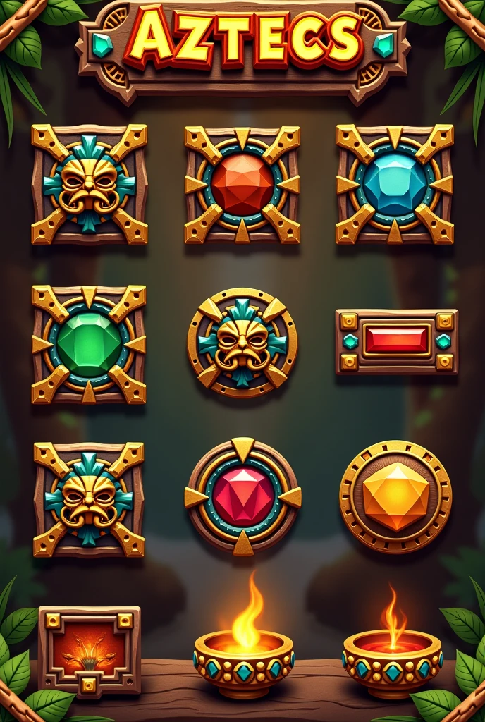 Emphasis on 2D,Hand-painted feel,Phnom Penh Sturdy's Aztec-style SLOT ...