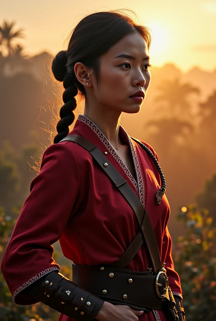 Make a historical documentary about Tan Peng Nio, a Chinese female ...