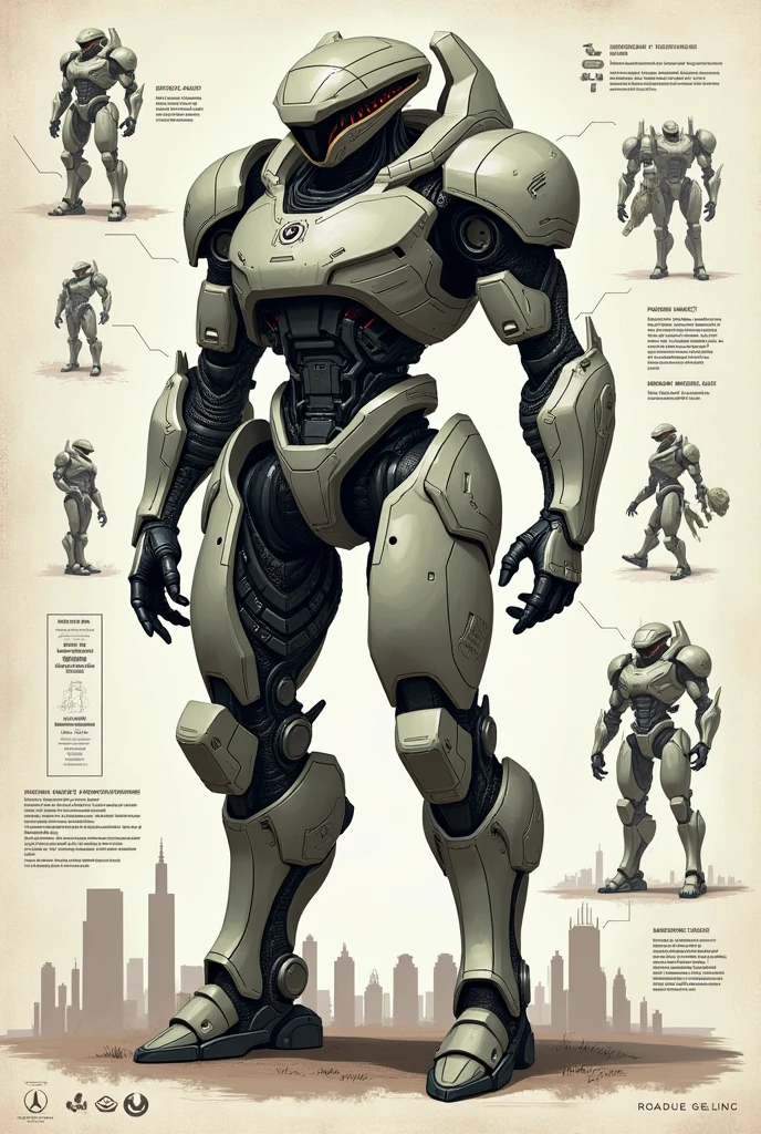 Schematic infographic, unusual shape exo-extraterrestrial Future mech ...