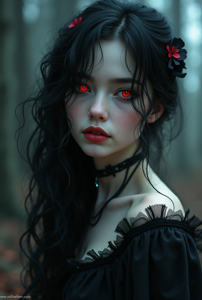 Beautiful Vampire girl - SeaArt AI