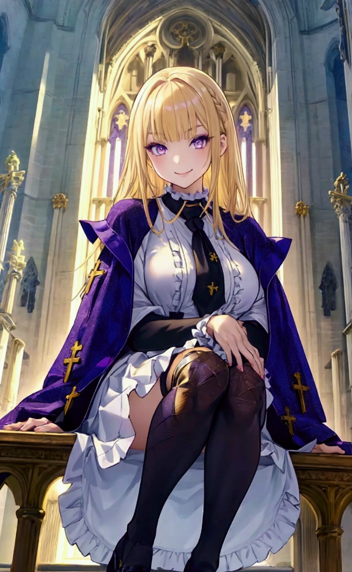 Oil painting, Like a game cover、quality（ Official Art、highest quality ...