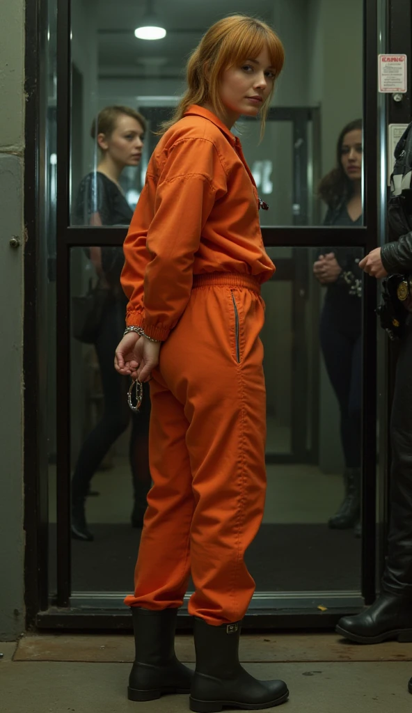 A french girl with ginger hair a fringe and a braid haircut arrested in ...