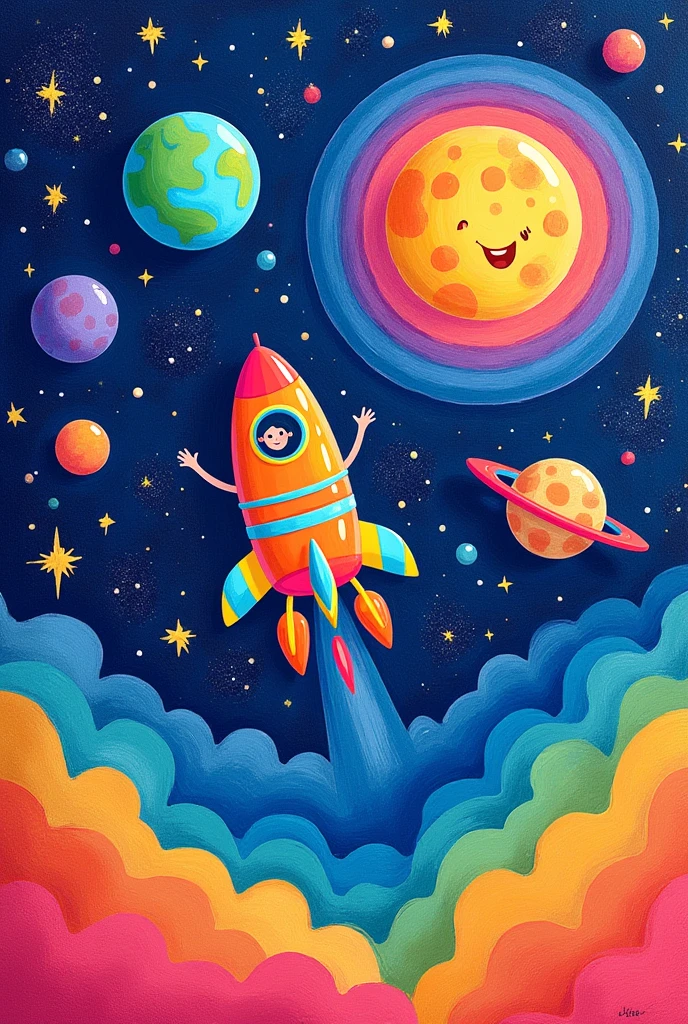 Drawing Idea : "Imaginary space " Description : An imaginary scene in ...