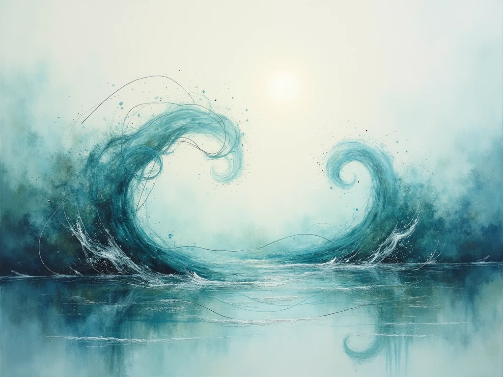 Salt Scent, abstract art - SeaArt AI