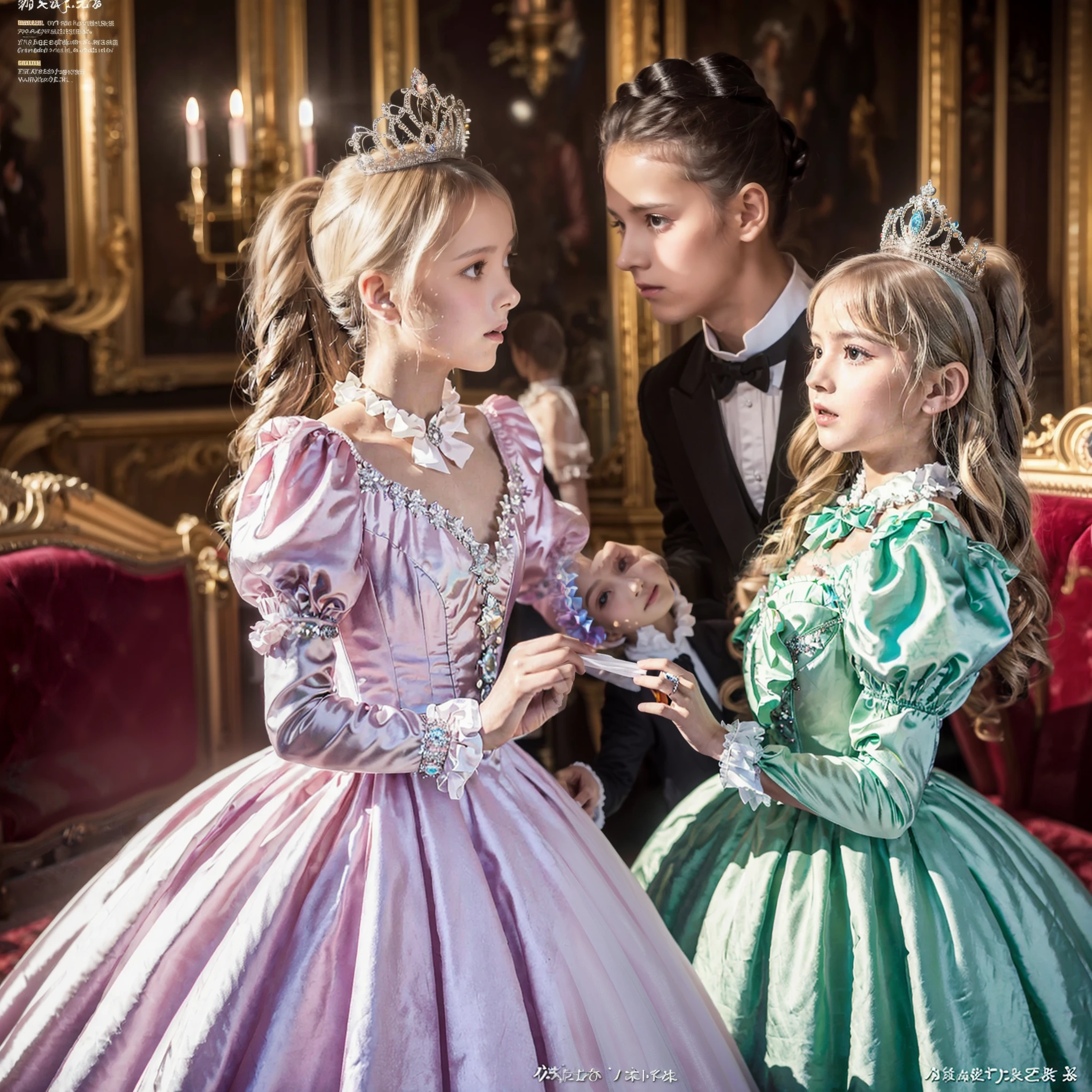 Photo of the cover of the magazine,Lot of Princesses Blonde pastel ...