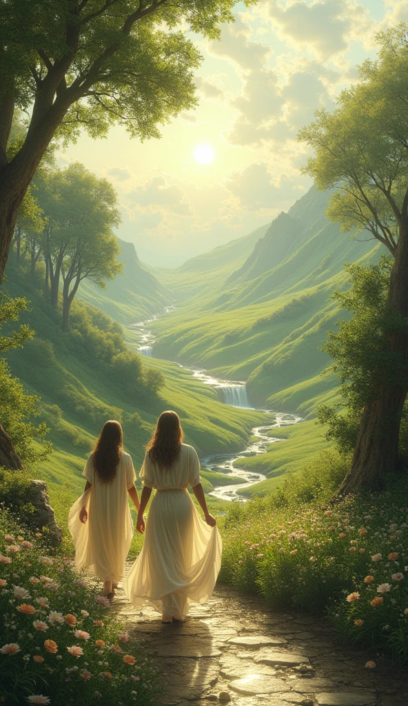 Image of the Elysian Fields - SeaArt AI