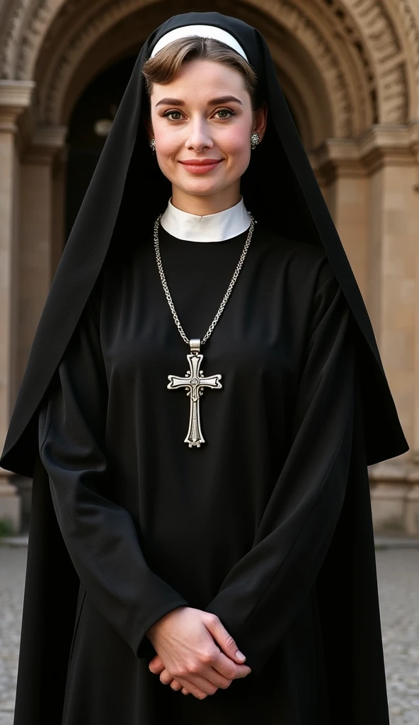Magazine front cover " The Nun's Story " written in middle white ...