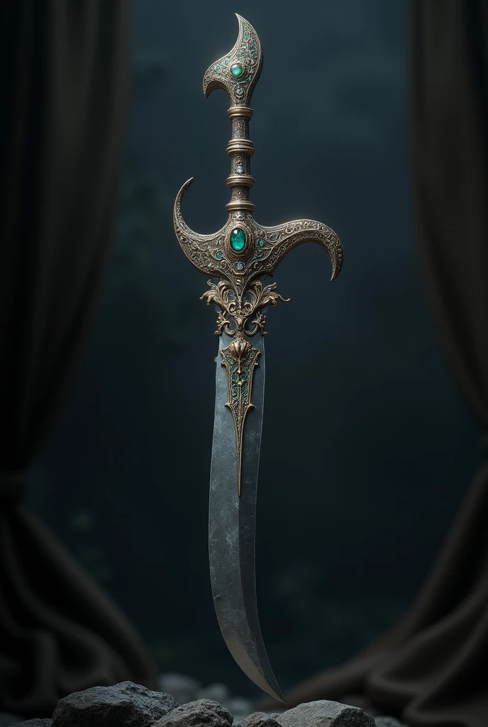 Islamic sword background dark - SeaArt AI