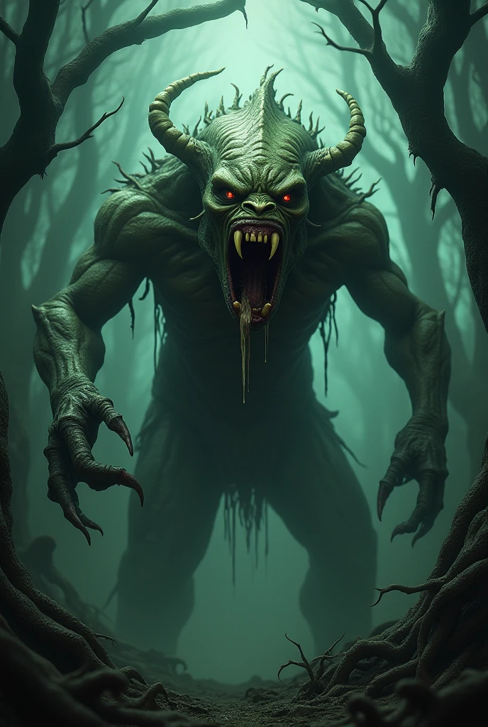 Terrifying Indian monster - SeaArt AI