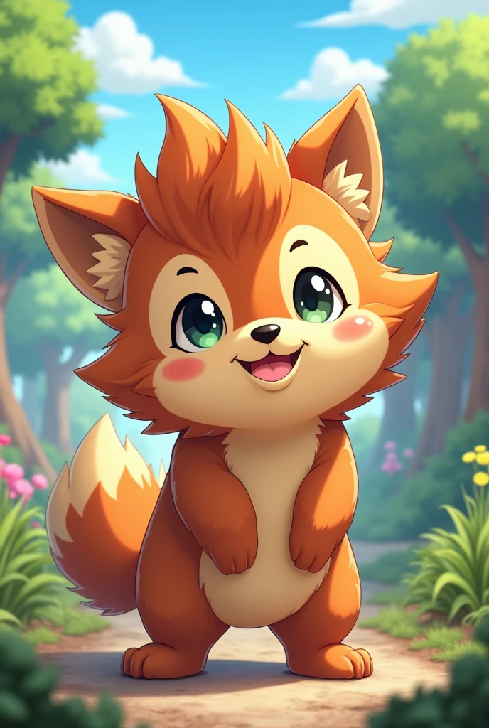 Cute Beastman from the fuzzy anime - SeaArt AI