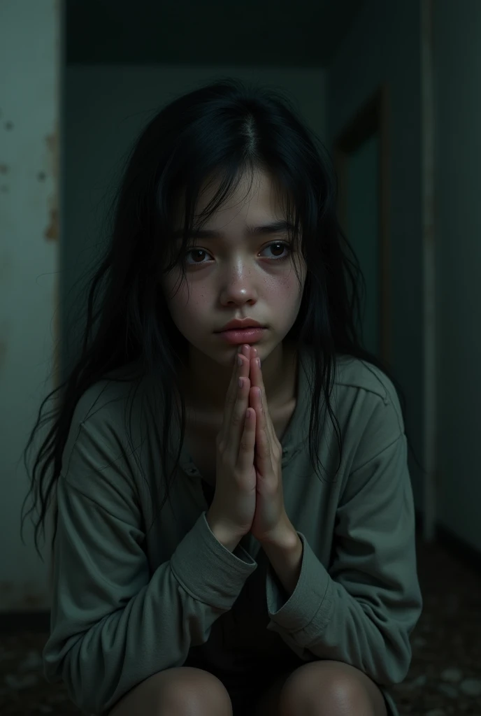 A girl is begging on Tik Tok - SeaArt AI