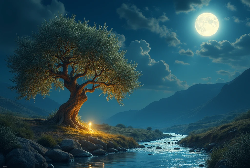 A spiritually rich depiction symbolizing the mission of Prophet Ilyas ...