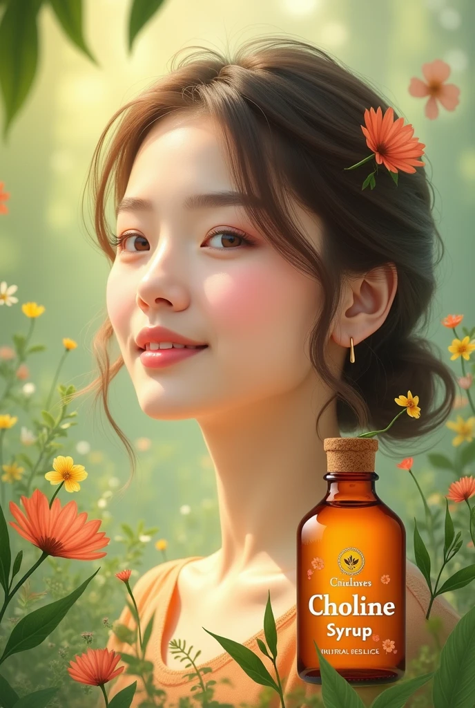 Make poster on Choline syrup - SeaArt AI