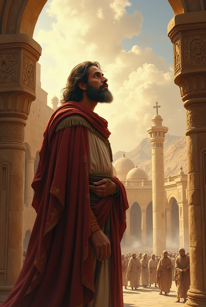 Prophet Daniel biblical times - SeaArt AI