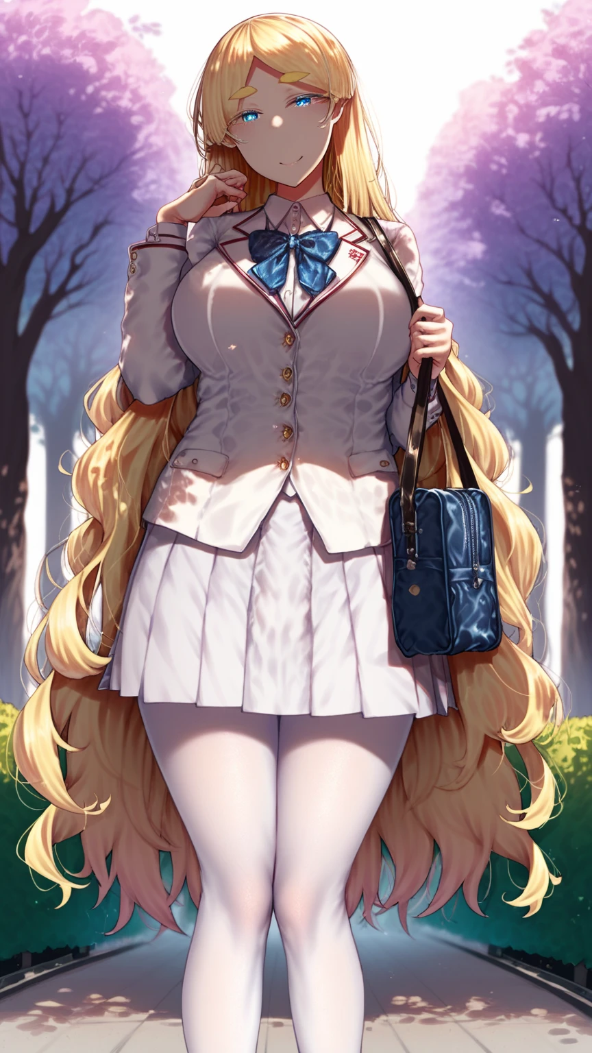 Young woman, by the ruby, very bright yellow hair, semi-wavy hair - SeaArt AI