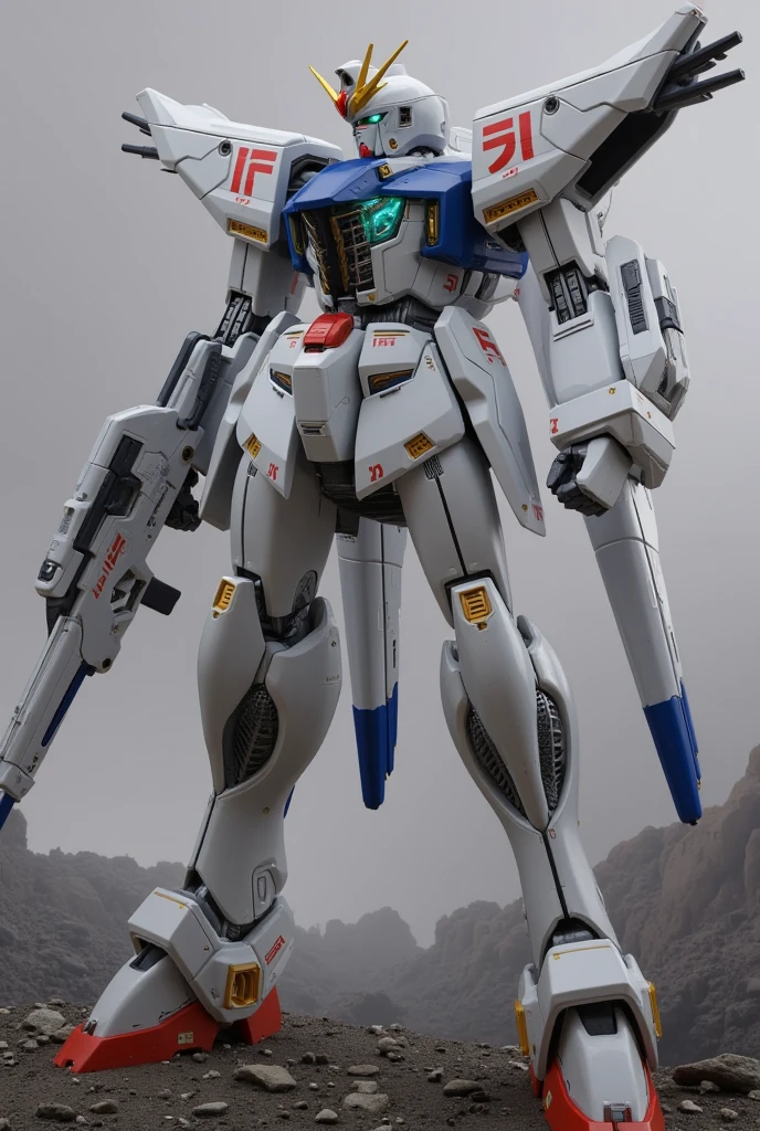 Robot gladiator"F91" , Light-emitting Beam Saber , Light Shield Beam ...