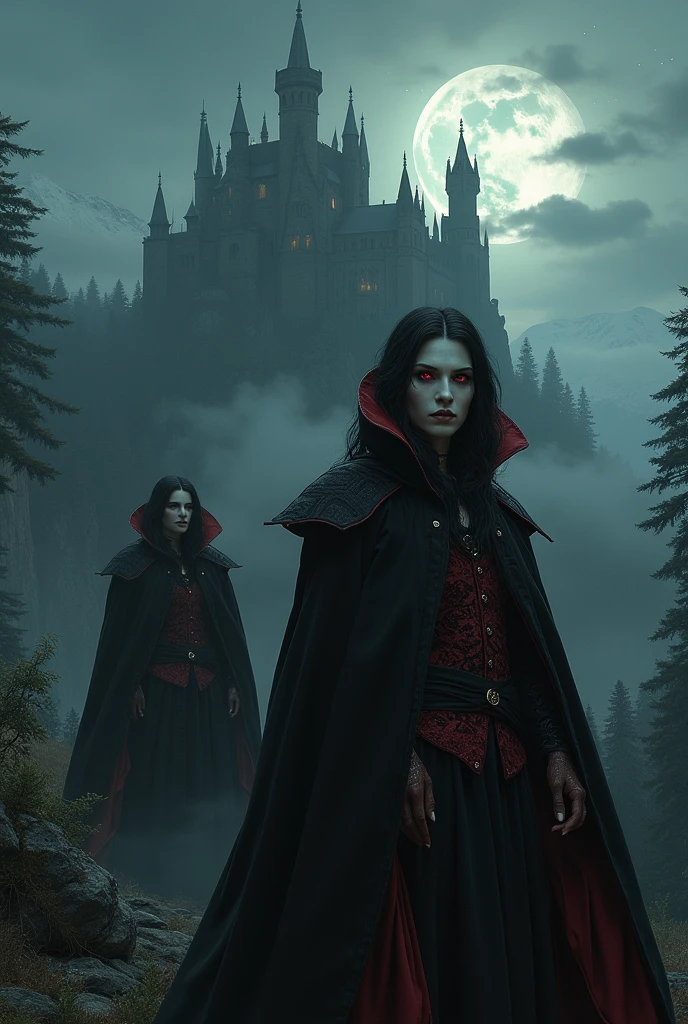 Vampires in Europe 1500 - SeaArt AI