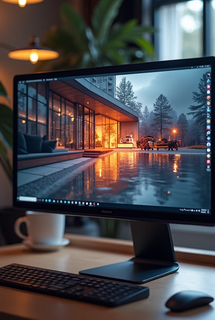 On the table showing Latest Desktop Screen, autocad logo showing in ...