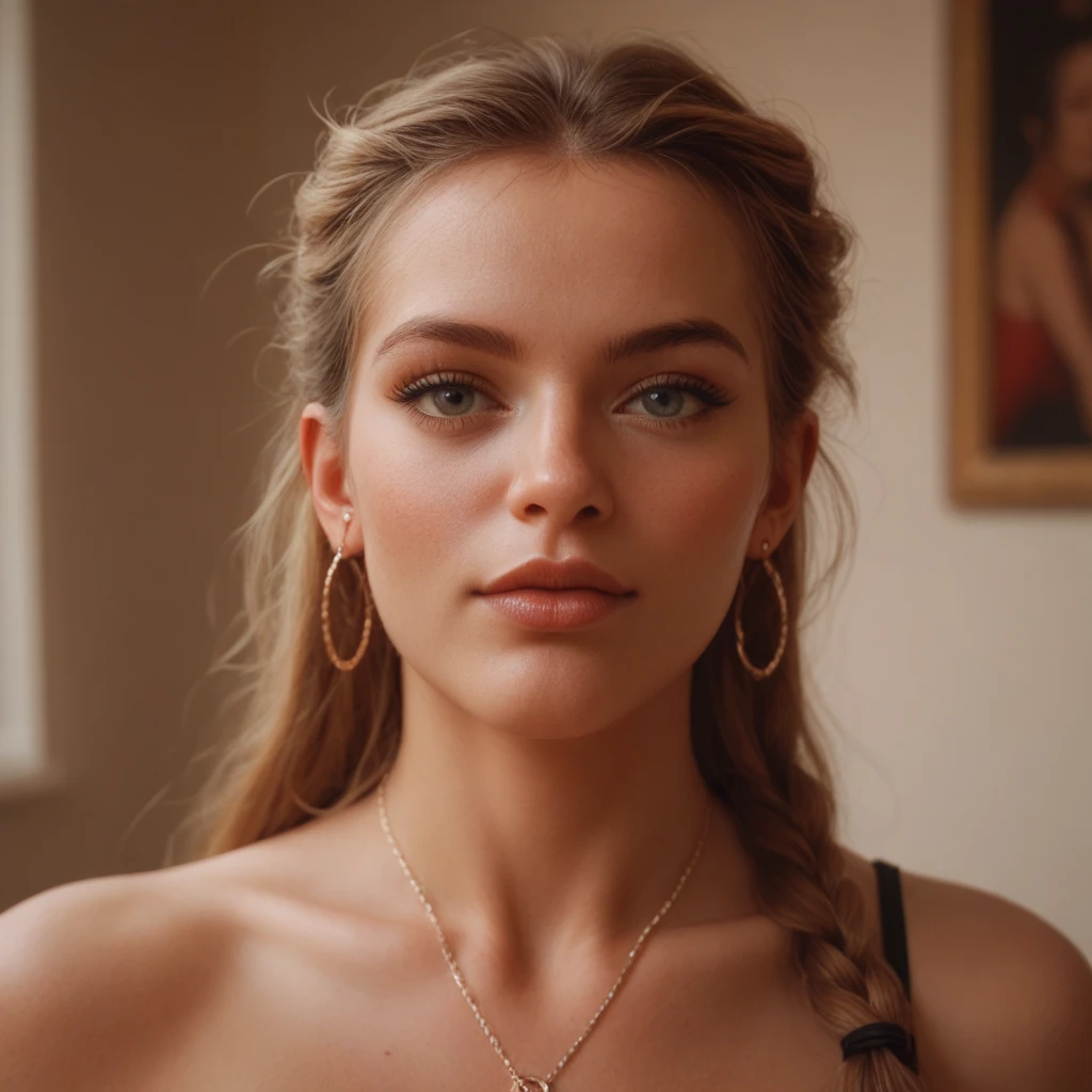 1 fille, Rougi, Cheveux Très Longs, brune, portrait, 35 yo,Résolution ...