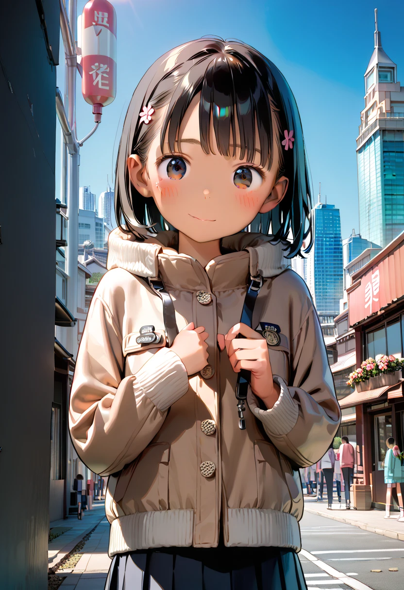 Masterpiece, best quality, 24k, ((Japanese young girl, elementary ...