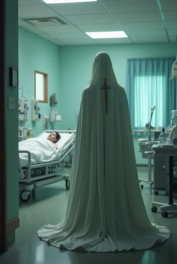 Create an ultra-realistic video of Ave Maria in a hospital. Ave Maria ...