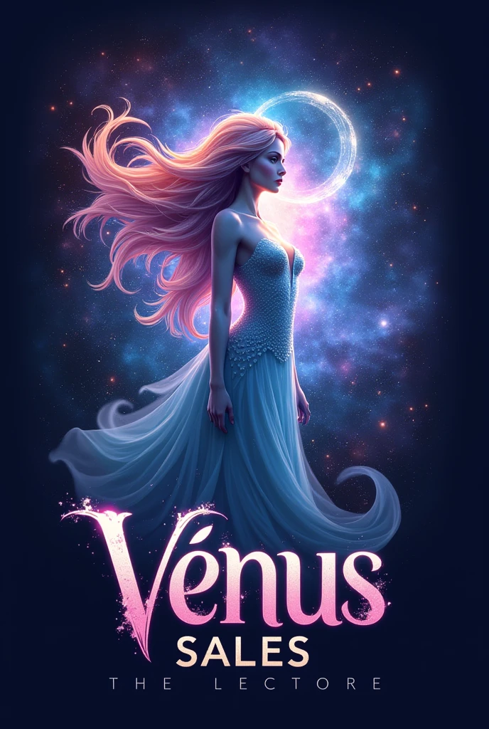 Create a logo with the name Vénus Sales, RPG stylus, Play Venus a ...