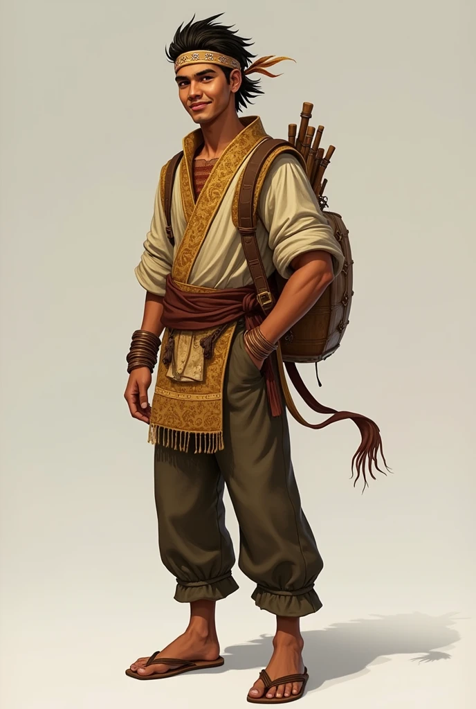 Male characters in Age games: About 20-25 years old . Clothes - SeaArt AI