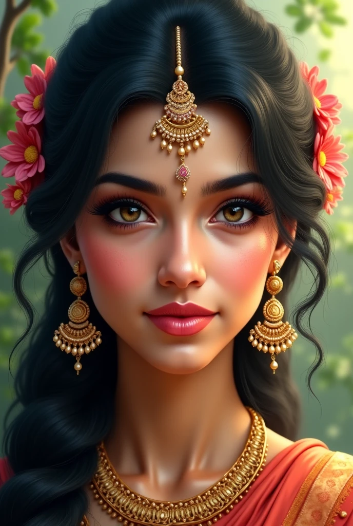 Hyper realistic south Indian woman - SeaArt AI